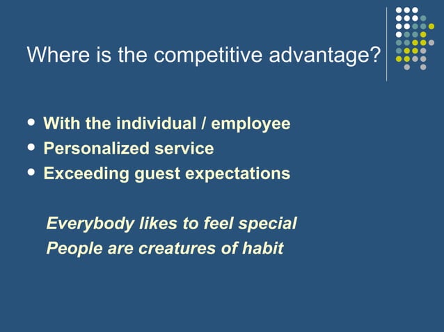 Adaptability In The Hospitality Business | PPT