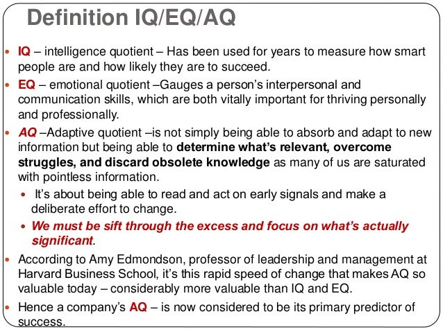 Adaptability quotient (aq) | PPTX