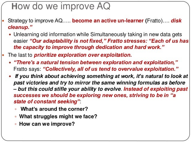 Adaptability quotient (aq) | PPTX