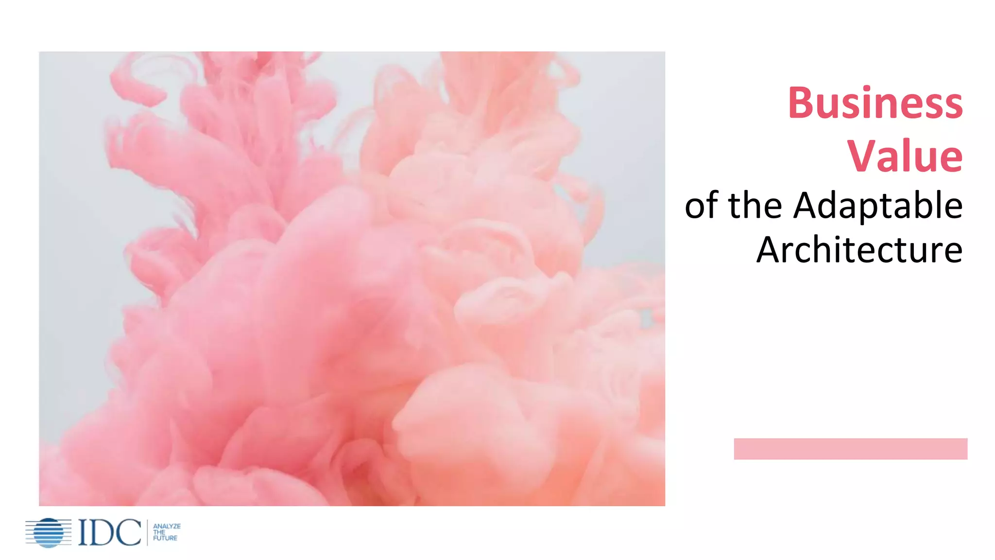 Adaptable Architecture – the Backbone of Digital Business Models | PPT