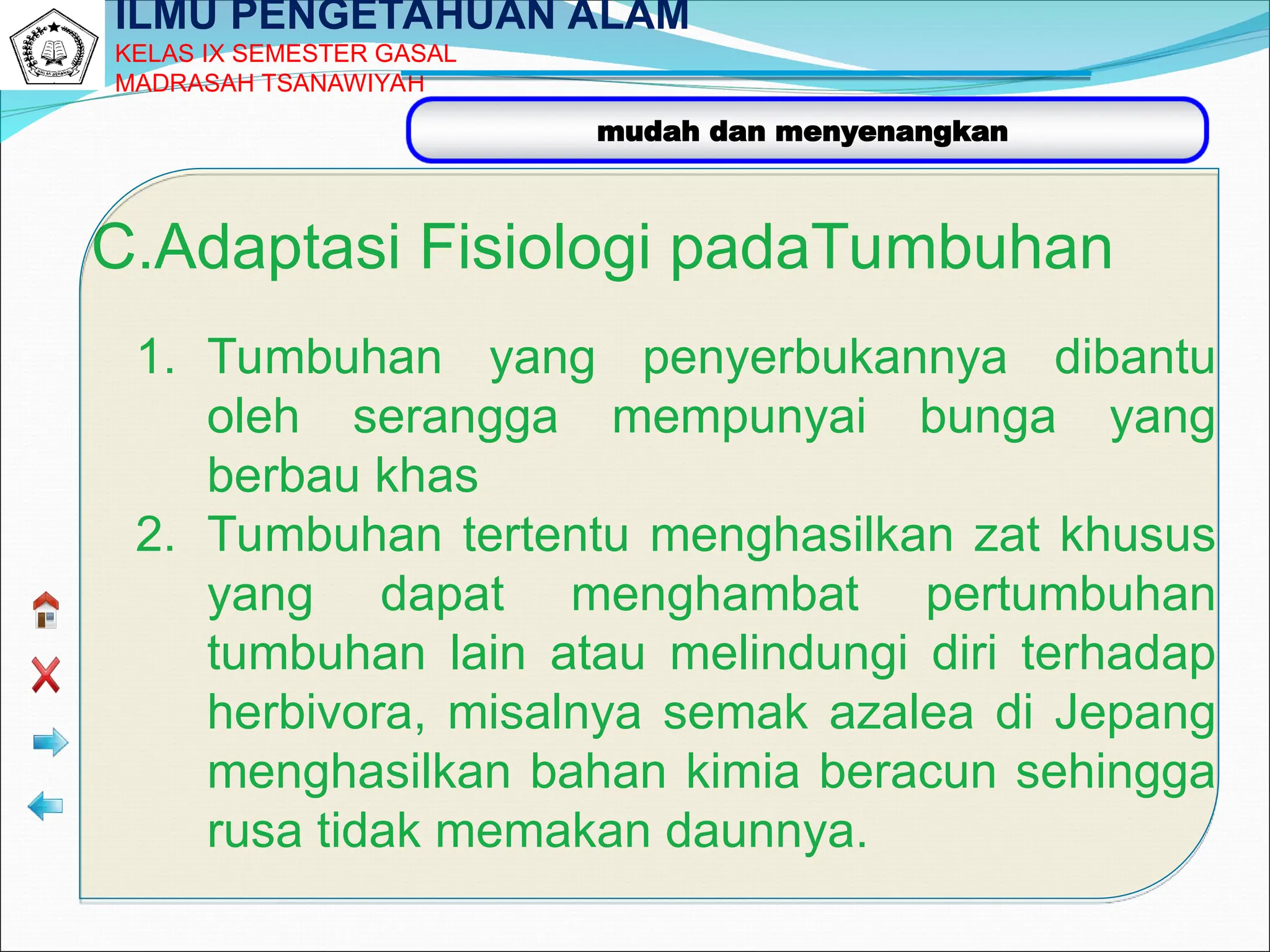 Adaptasi Pada Makhluk Hidup Terhadap Lingkungan.ppt