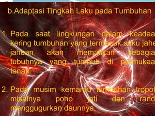 Adaptasi Pada Makhluk Hidup Terhadap Lingkungan.ppt