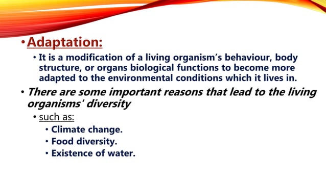 Adaptation | PPT