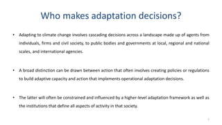 Successful Adaptation to Climate Change | PPTX