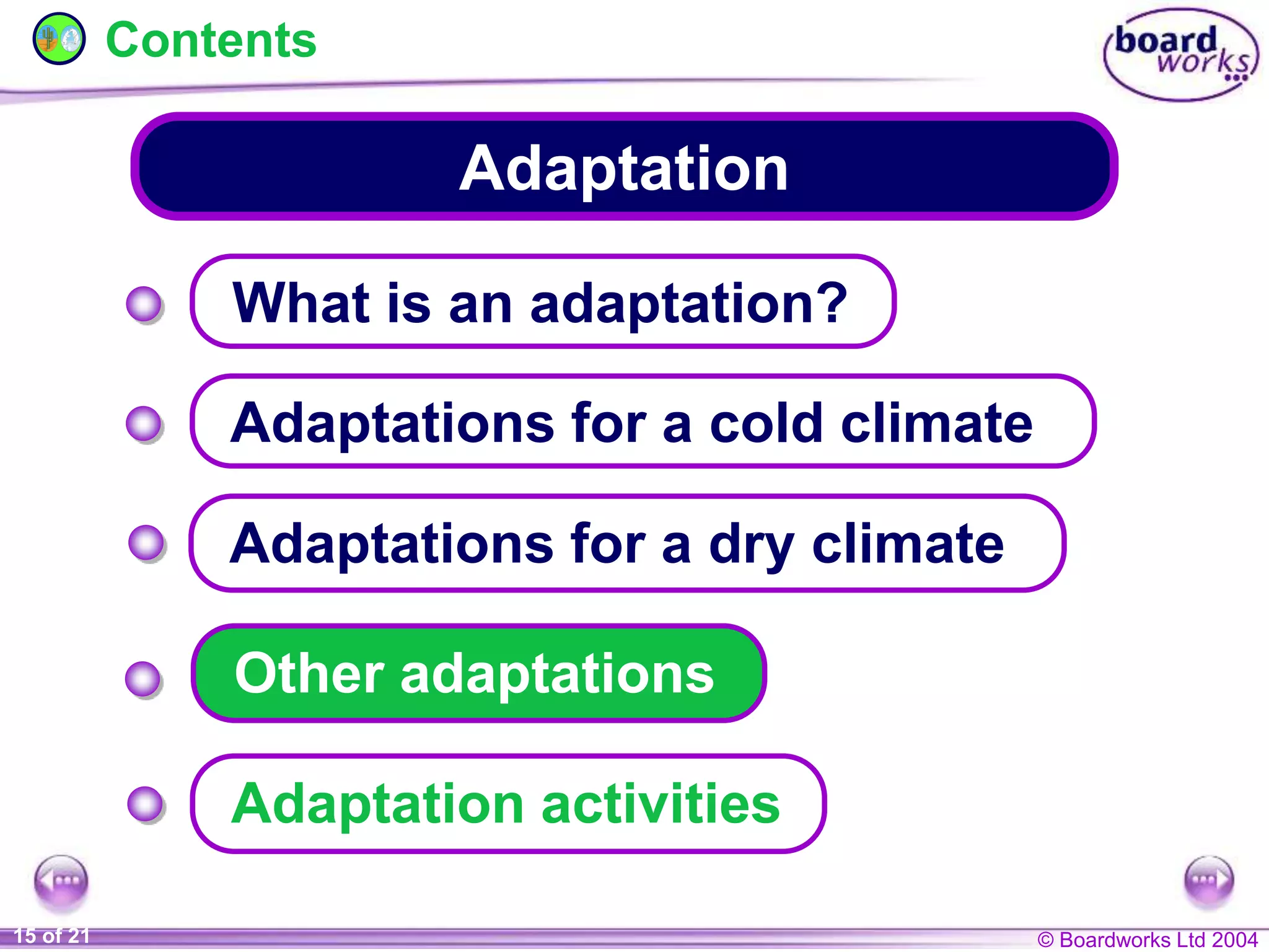 adaptation-boardworks.ppt