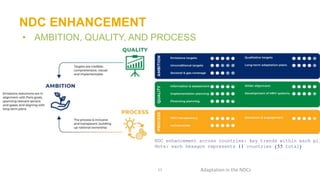 Adaptation Components of NDCs: A Global Perspective for Countries | PPTX
