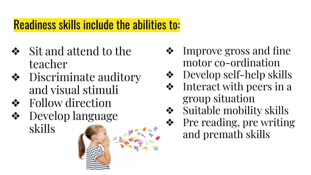 Adaptation, accommodation and modification for pre academic curriculum ...
