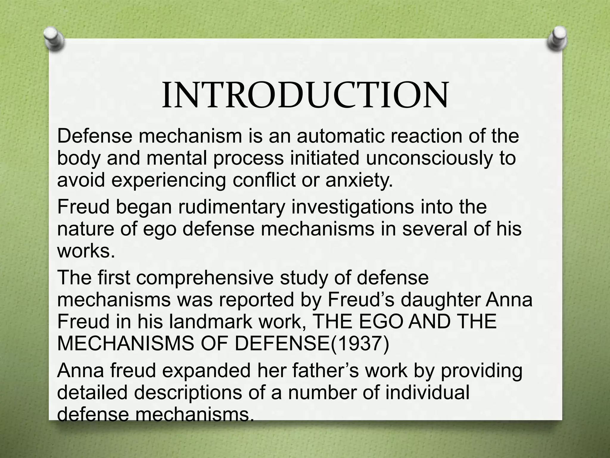 Adaptation and maladaptation, Crisis, stress and defense mechanism | PPTX