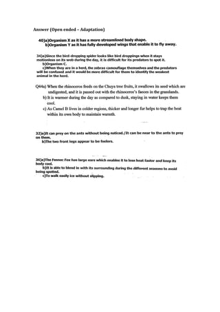 Adaptation challenge science | PDF