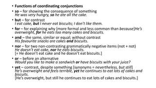 Coordinating conjunctions and so on.pptx