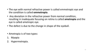 Adaptation,Color vision & Errors of Refraction | PPT | Free Download