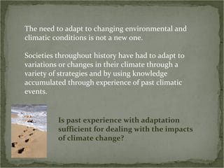 Adaptation vs. Development Debate | PPT