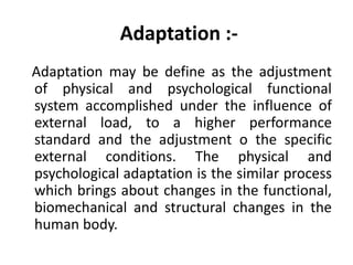 Adaptation process | PPT