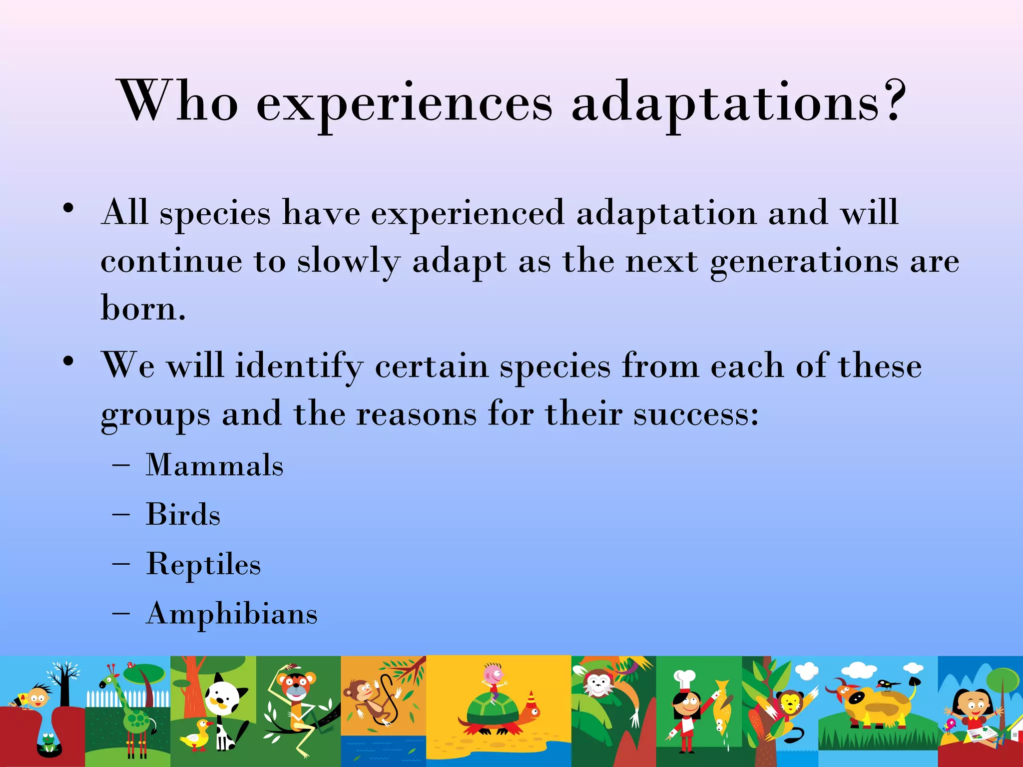 Adaptations | PPT