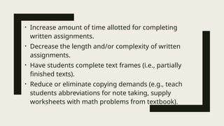 Adaptations for struggling writers PPT.pptx