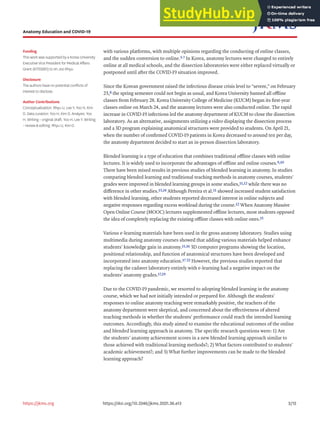 Adaptations In Anatomy Education During COVID-19 | PDF