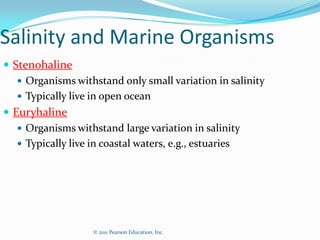 Adaptations of marine organisms | PPTX