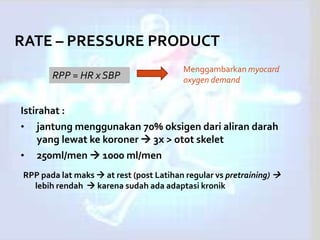 Adaptations to cardiorespiratory exercise training | PPT