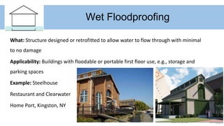 Possible flood adaptation strategies for Catskill, NY | PPT