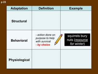 adaptation types powerpoint.ppt | Cats | Pets
