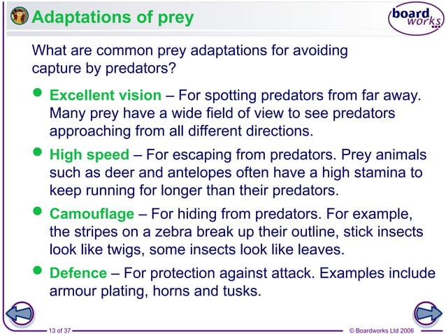 adaptation_v2.1.ppt adaptation methods in animals | PPT