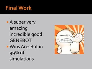 Adaptative bots for real time strategy game via map characterization | PPT