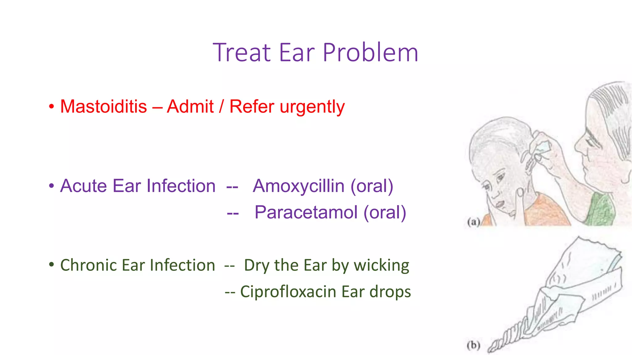 Adapted IMNCI ear problem 2020 | PDF
