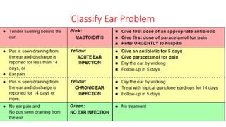 Adapted IMNCI ear problem 2020 | PDF
