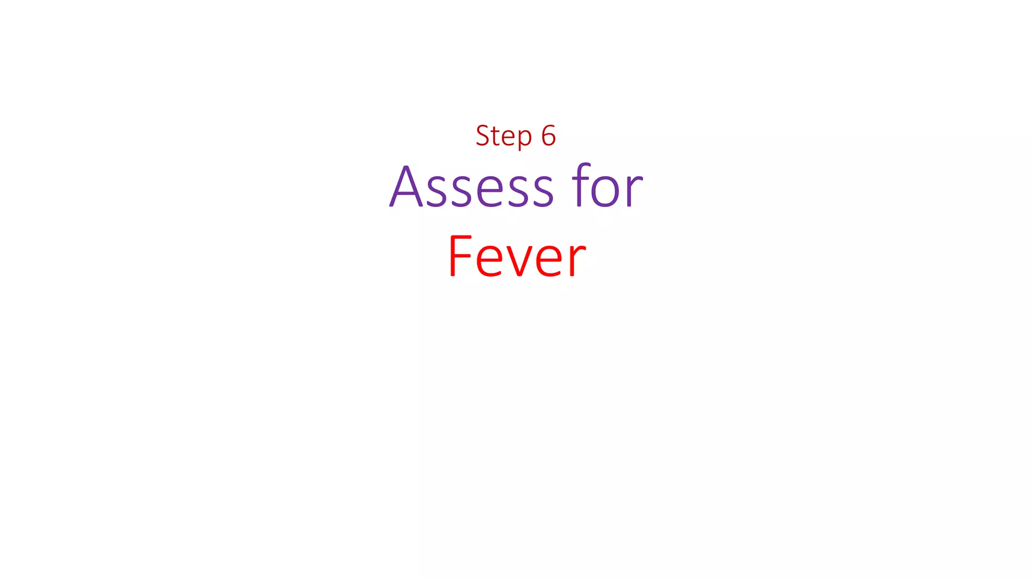 Adapted IMNCI fever 2020 | PDF