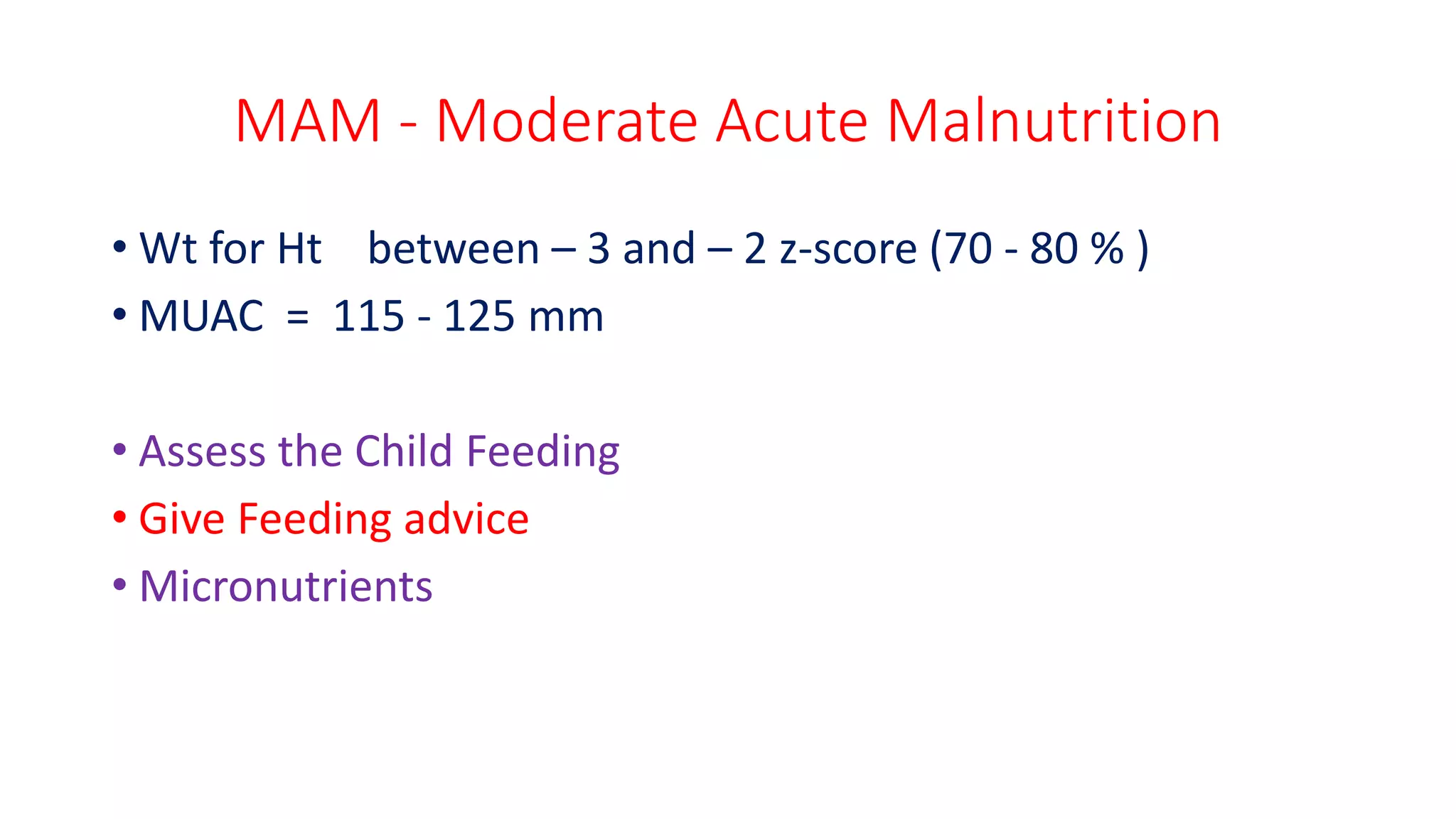 Adapted IMNCI malnutrition 2020 | PDF