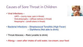 Adapted IMNCI throat problem 2020 | PDF