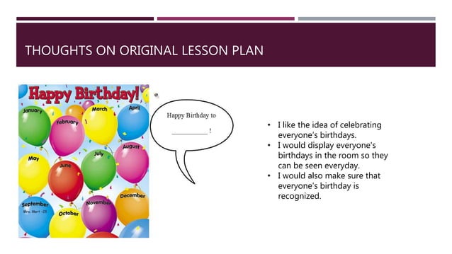 Adapted Lesson Plan | PPT