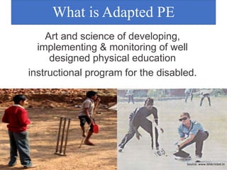Adapted physical education | PPT
