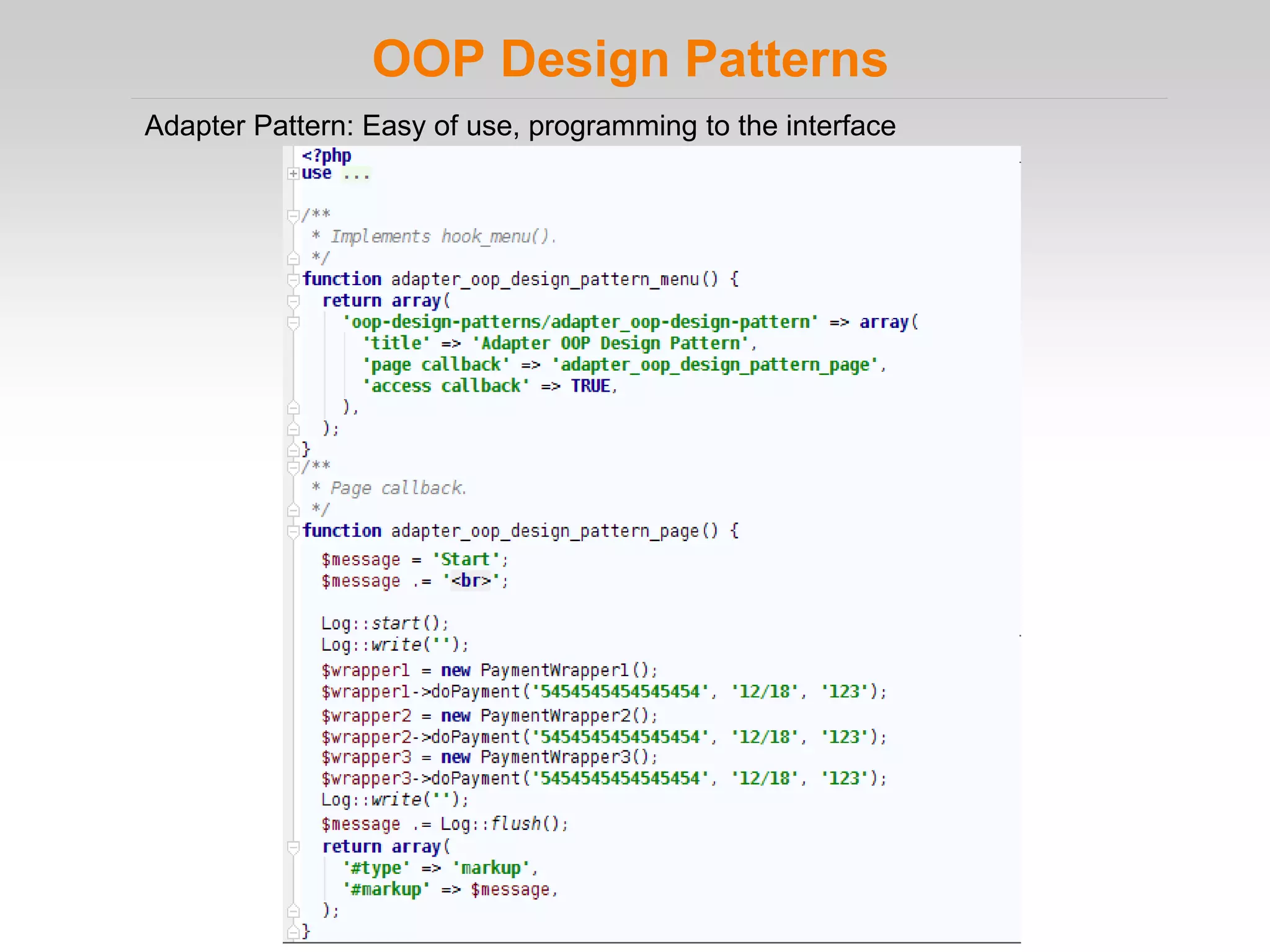Adapter design-pattern2015 | PPTX