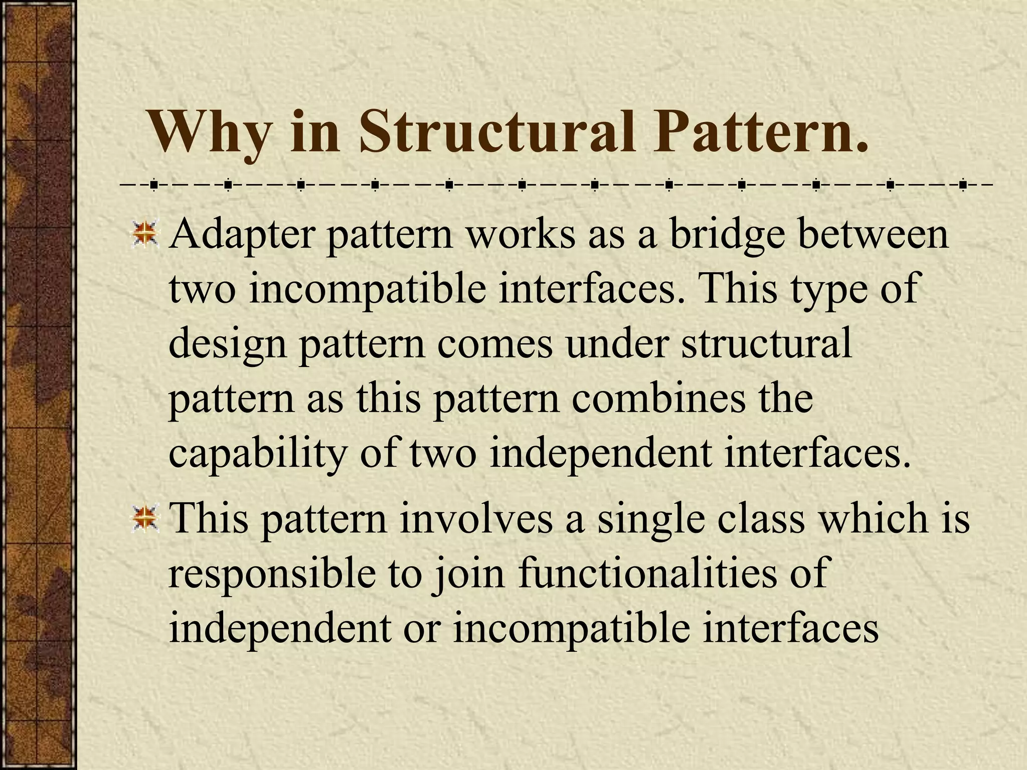 Adapter pattern | PPT