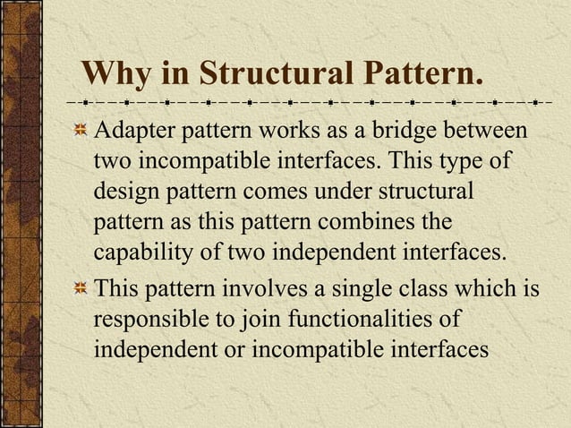 Adapter pattern | PPT