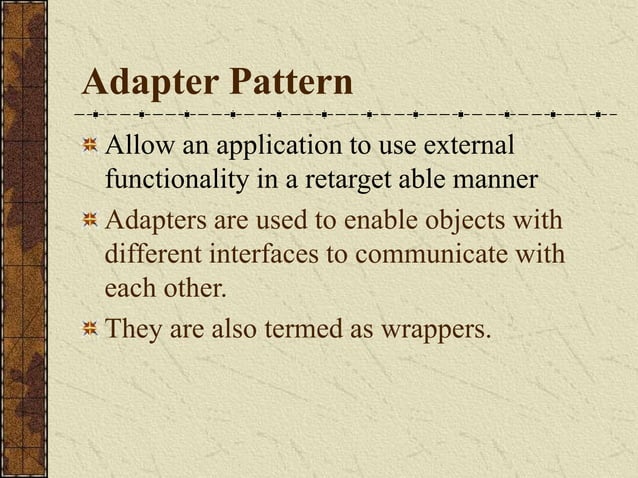 Adapter pattern | PPT