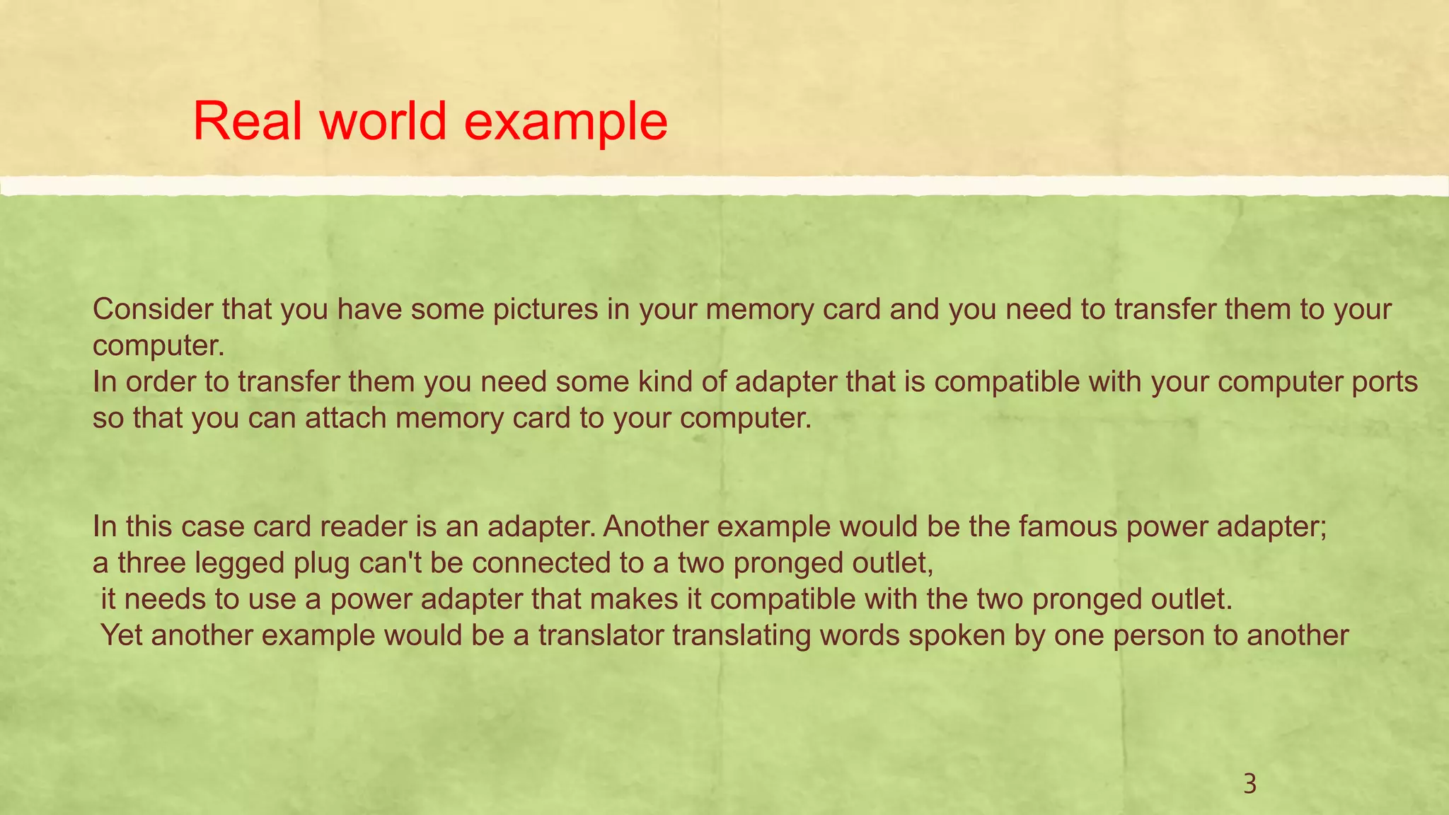 Adapter design pattern | PPTX