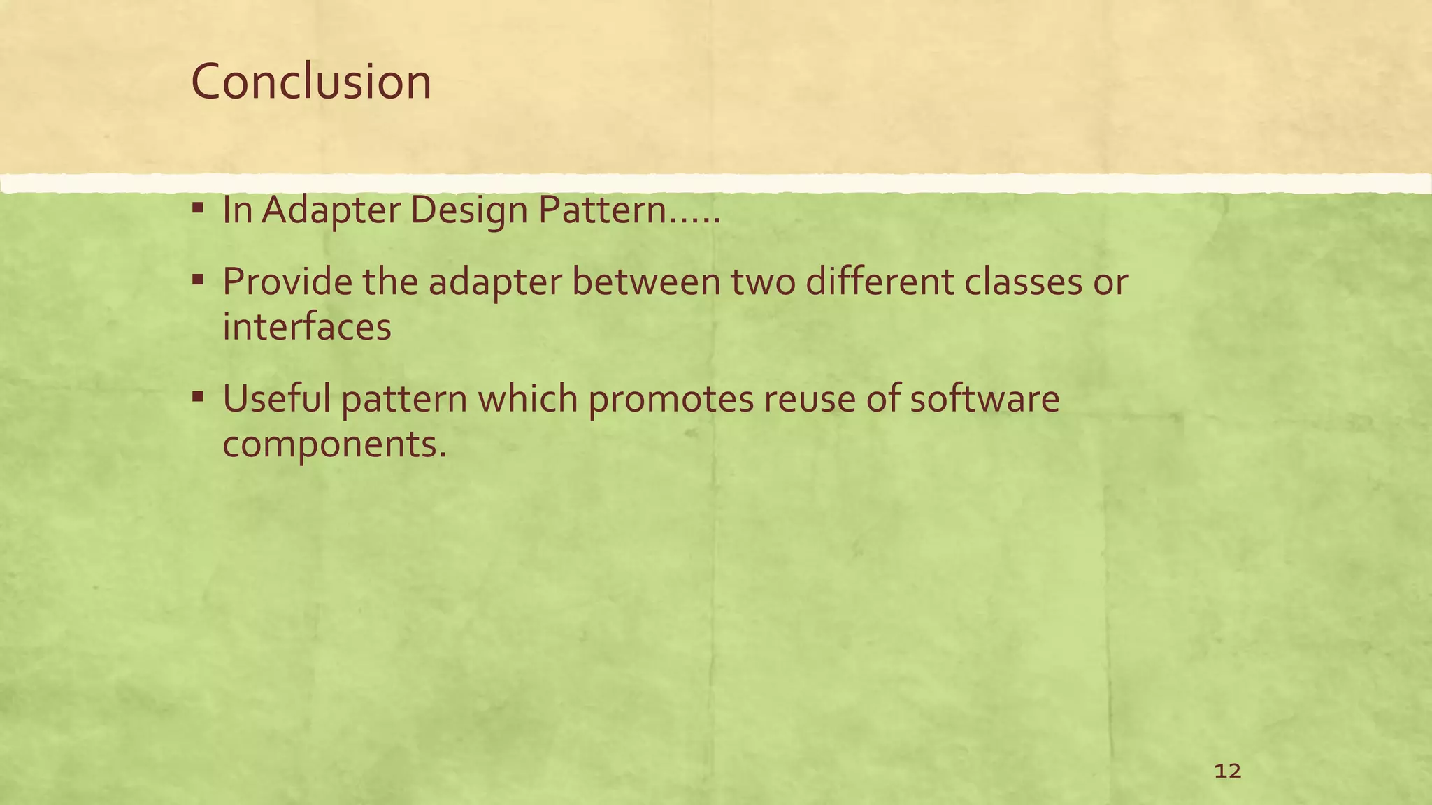 Adapter design pattern | PPTX