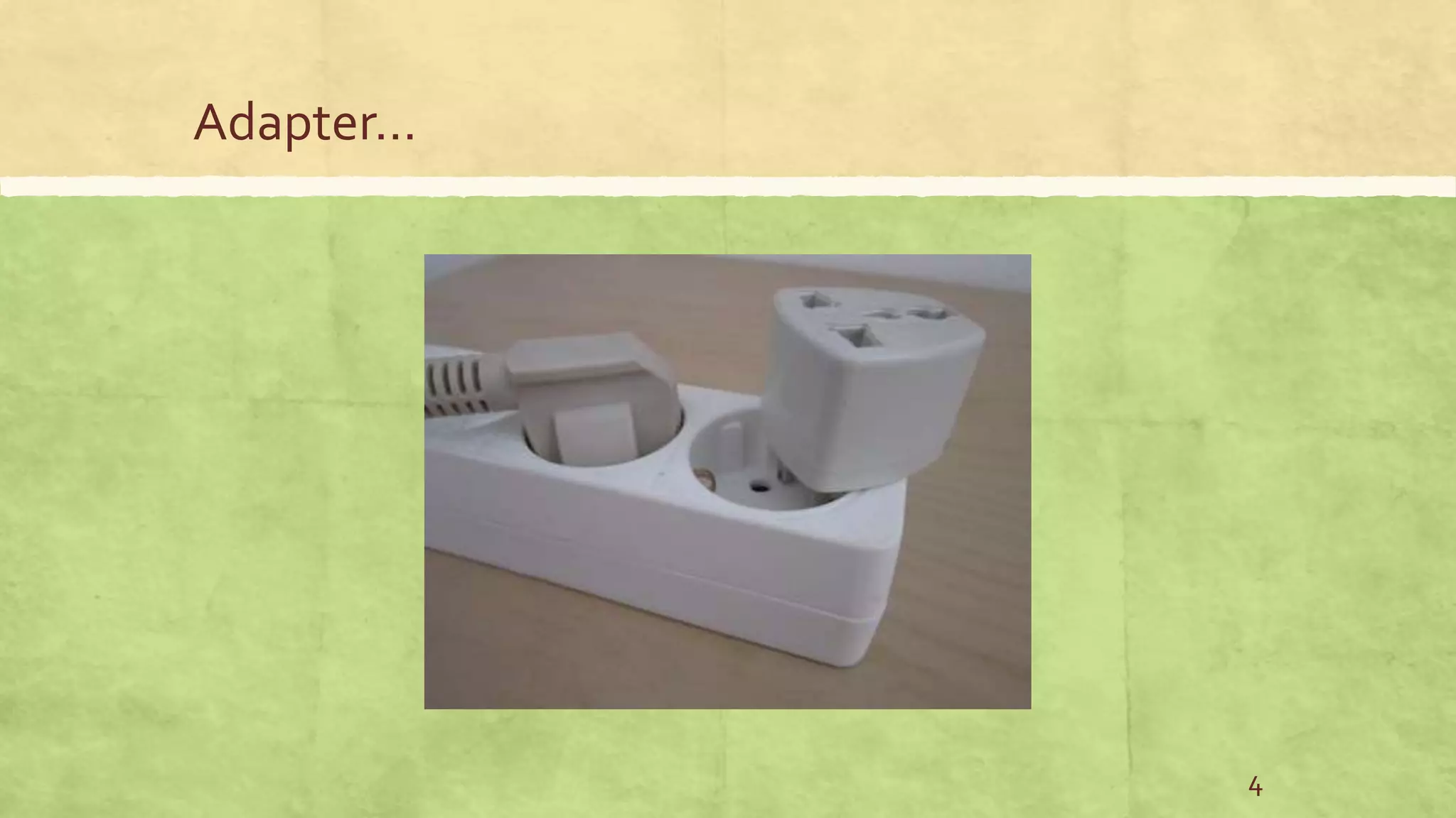 Adapter design pattern | PPTX