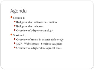 Adapters and EAI | PPT | Computing | Technology & Computing
