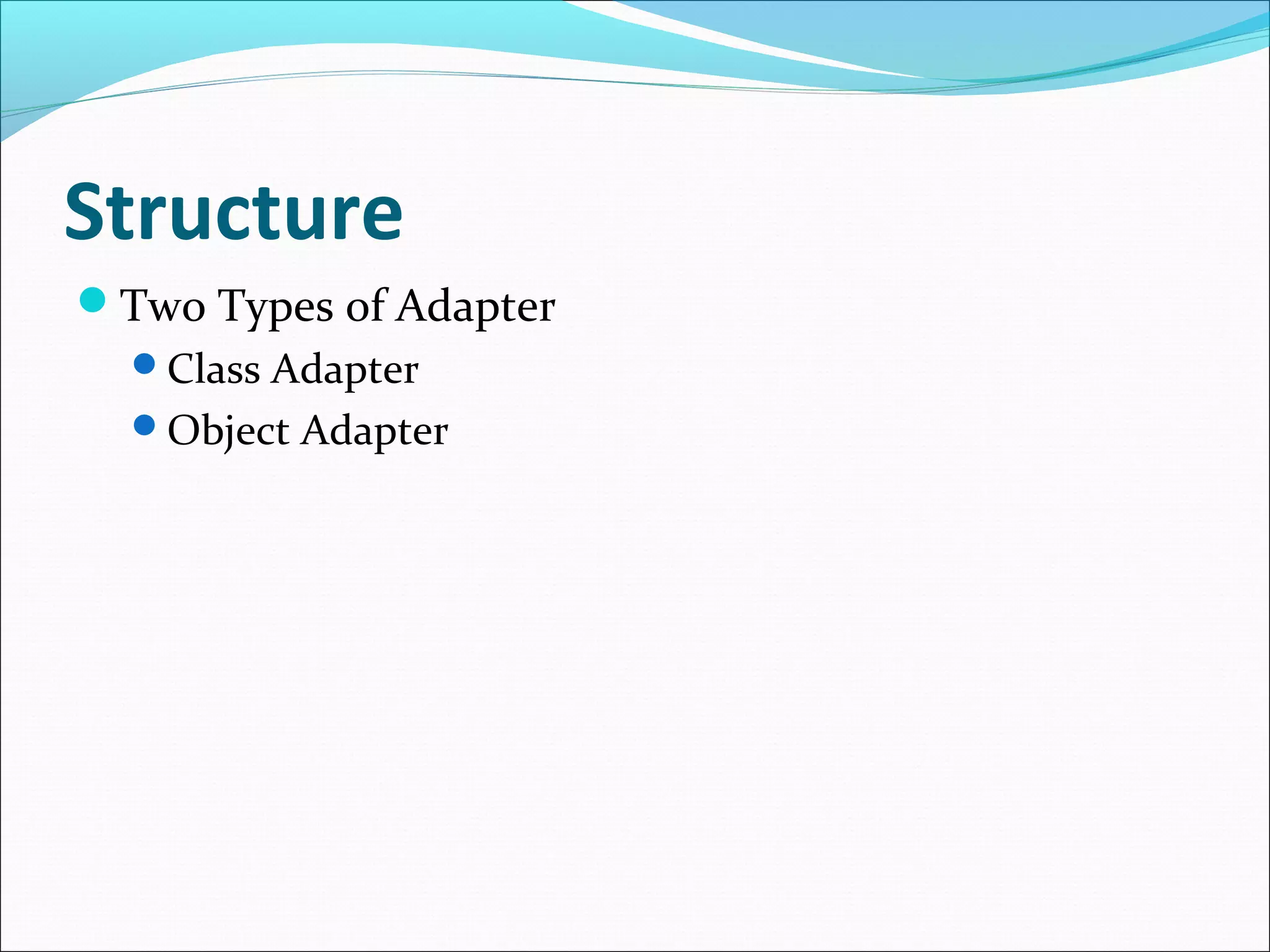 Adapter pattern | PPT