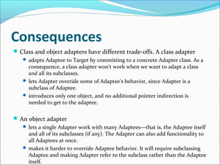 Adapter pattern | PPT