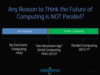 Kickstaring the transition to parallel computing with open hardware ...
