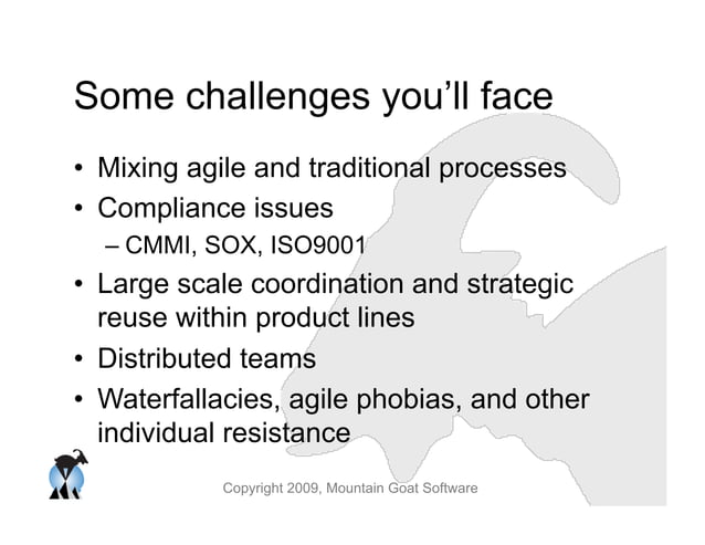 ADAPTing to Enterprise Agile | PPT