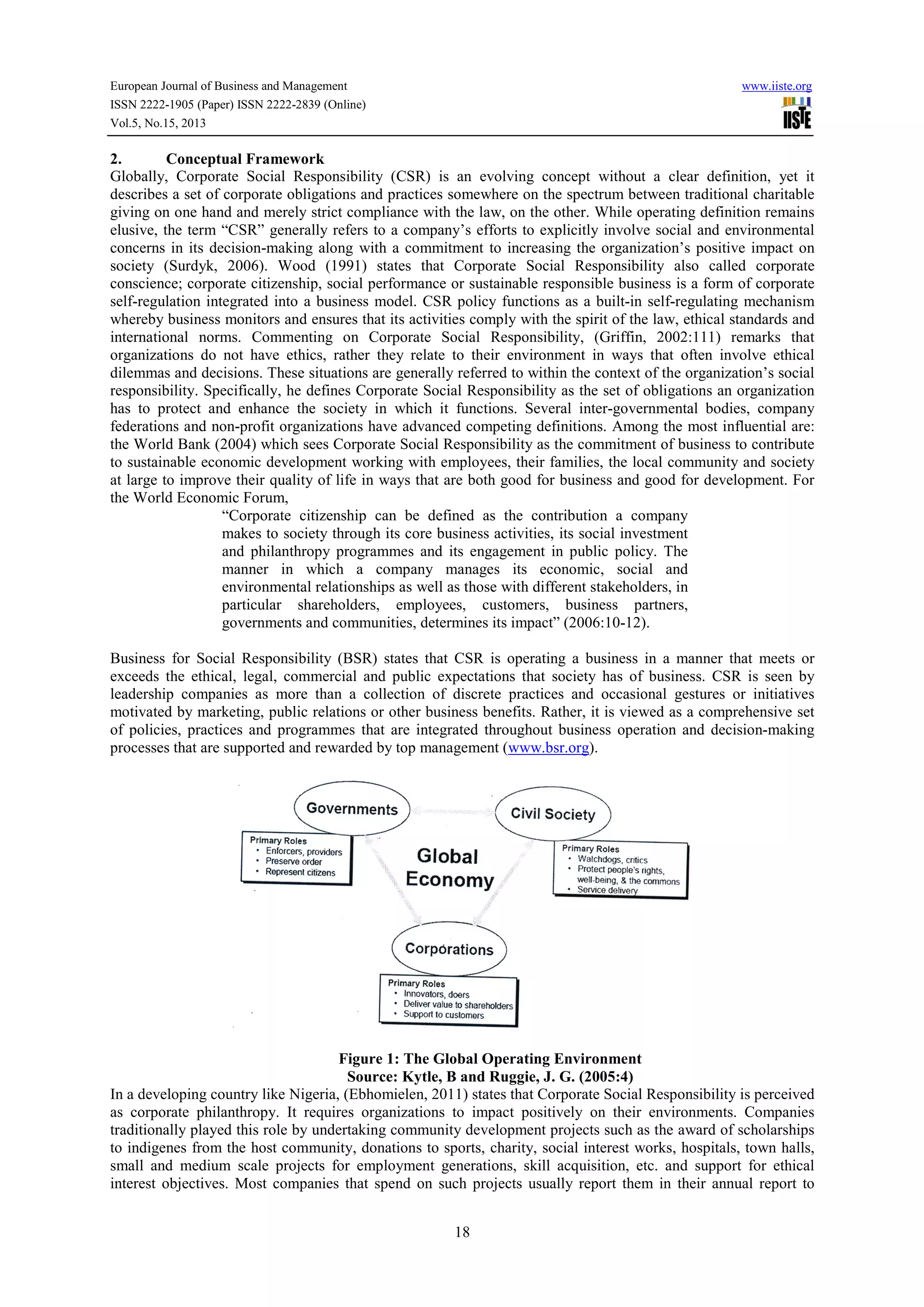 Adapting corporate social responsibility programs to risk management a model for multinational ...