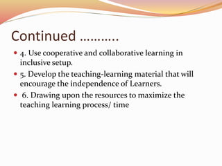 Adapting curriculum Teaching and Learning Strategies | PPTX