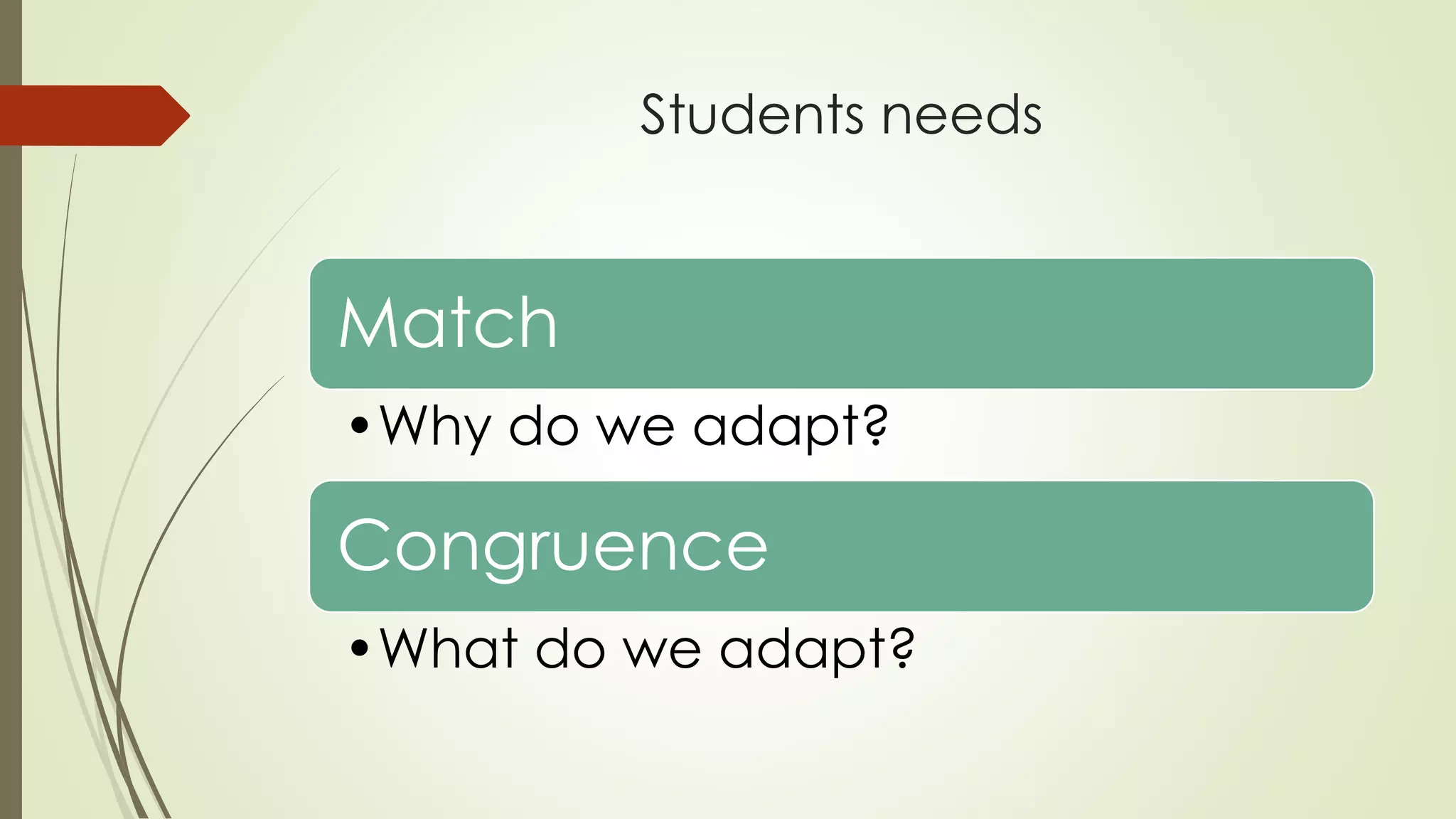 Adapting materials | PDF