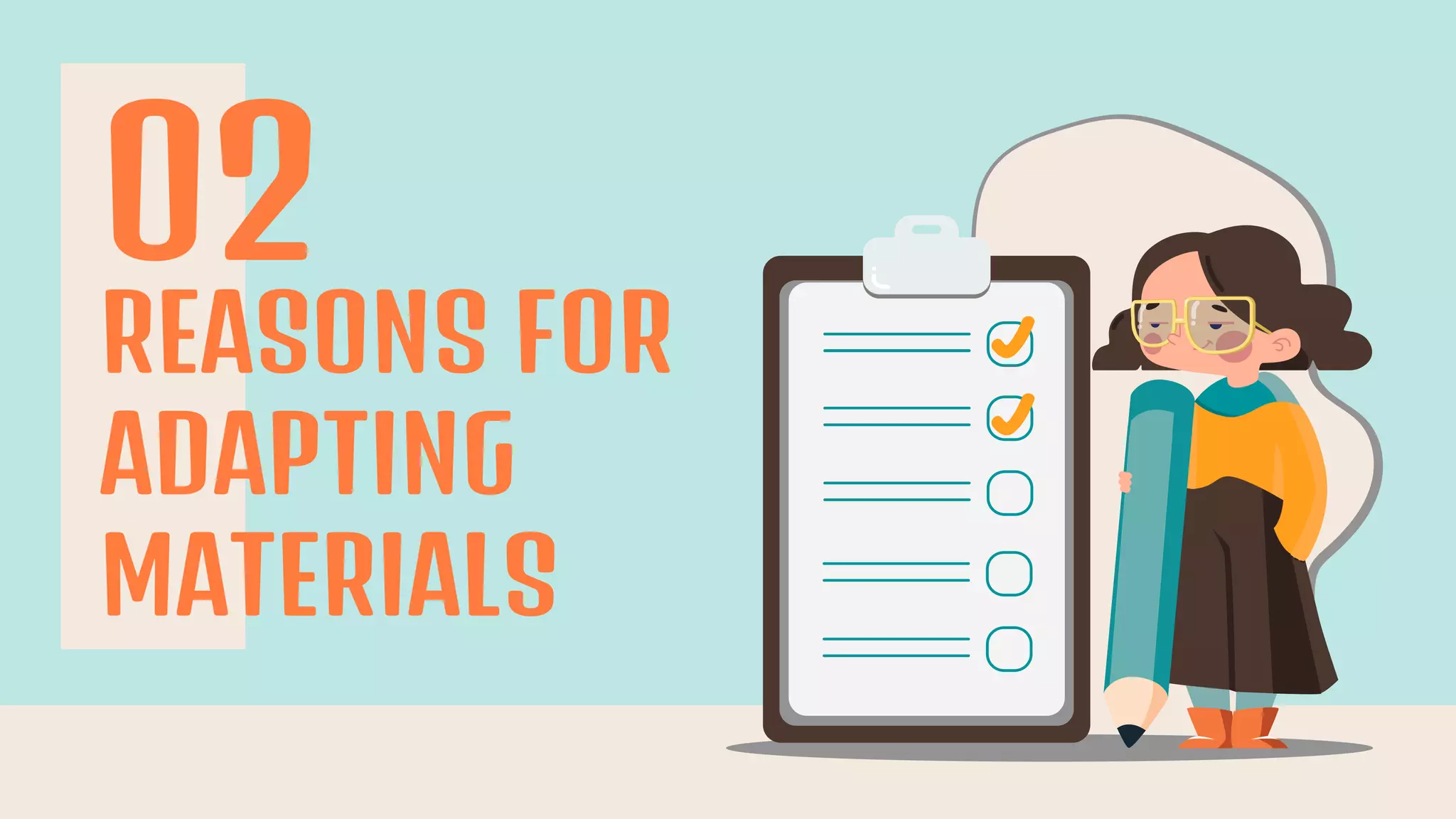 Adapting materials | PPTX