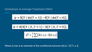 Adapting neural networks for the estimation of treatment effects | PPT